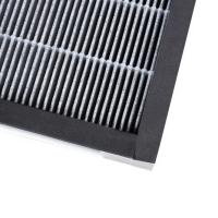 China Activated Carbon Mini Pleat Chemical Air Filter 24x24x12 Recyclable Synthetic Fibre for sale