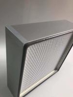 China 0.3 Micron Fiberglass HEPA Air Filter H13 H14 for Ventilation Systems 40m/h Flow Rate for sale