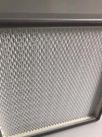 China 0.3 Micron Fiberglass HEPA Air Filter H13 H14 for Ventilation Systems 40m/h Flow Rate for sale