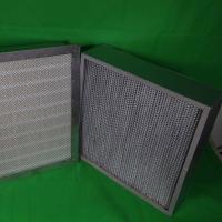 China Hydrophilic HEPA Air Filter 1-5 Micron Panel Replacement for Ventilation Systems for sale