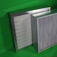 China Hydrophilic HEPA Air Filter 1-5 Micron Panel Replacement for Ventilation Systems for sale
