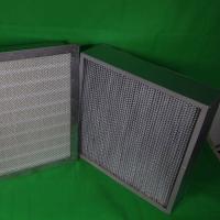 China outer frame detachable HEPA Wood Pulp Paper Material Panel 1-5 um Micron Filter Replacement for Air Purifier for sale