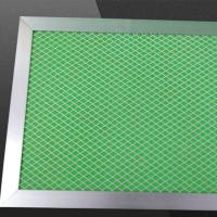 China Primary Efficiency G4 Washable Air Filter Box Aluminum Frame 3400 m3/h for sale
