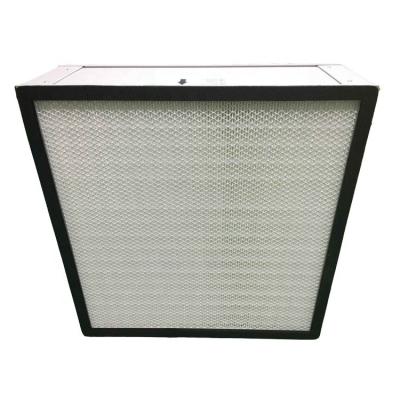 China H13 14 HEPA Air Filter 24x48 Portable with Aluminum Frame 0.3 Micron 99.99% Efficiency for FFU for sale