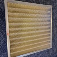 China 6' PM2.5 air purifier hepa filter housing with Filter Activated Carbon Filter for sale