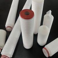 China Washable Reusable Polyester PP Pleated Pool Filter Cartridge 20 Inch 100 Micron for sale