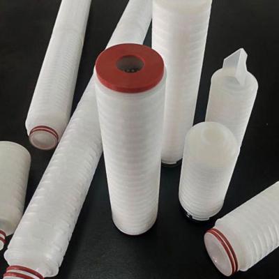 China Washable Reusable Polyester PP Pleated Pool Filter Cartridge 20 Inch 100 Micron for sale