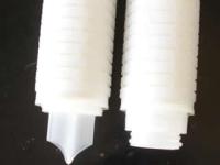 China High efficiency 0.22um Hydrophilic PES membrane Pleated filter cartridge Code 7 filter element for sale