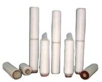 China Micro Porous Fiberglass Pleated Water Filter Cartridge 10 Inch 1 Micron for sale