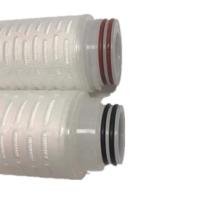 China Glass Fiber Pleated Filter Element 10 20 30 40 Inch 5 Micron for Pharmaceutics for sale