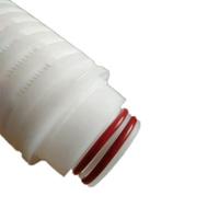 China Glass Fiber Pleated Filter Element 10 20 30 40 Inch 5 Micron for Pharmaceutics for sale