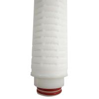 China Glass Fiber Pleated Filter Element 10 20 30 40 Inch 5 Micron for Pharmaceutics for sale