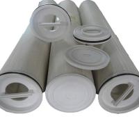 China 6 Inch OD 40 Inch Length Pleated Pool Water Filter Cartridge High Flow 10 Micron PP for sale