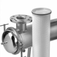 China 6 Inch OD 40 Inch Length Pleated Pool Water Filter Cartridge High Flow 10 Micron PP for sale