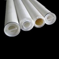 China 6 Square Meter Filtration Area High Flow Pleated Water Filter Cartridge 40 Inch 5 Micron for sale