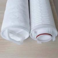 China High Flow 40 Inch 60 Inch 5 Micron Absolute PP Pleated Filter Cartridge for Water Treatment for sale
