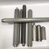 China Sintered Powder Filter Element With Excellent Filtration Purification Effect Phosphor Bronze Copper Powder Sintered Filter for sale