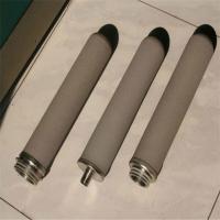 China Stainless Steel 304 Five Layer Sintered Filter Cartridge 99% Efficiency Gas Liquid Separation for sale