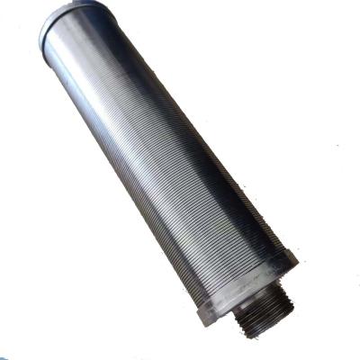China Stainless Steel v-slot slotted filter Element Cartridge for sale