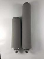 China High Purity Titanium Powder Sintered Filter Rod 60mm OD 1-100um Custom Length for sale