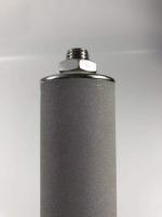 China Titanium Powder Sintered Filter Cartridge 60mm OD 1-100 Micron Food Grade for sale