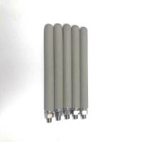 China Titanium Powder Sintered Metal Filter Cartridge 60mm OD 20 Inch Length 1um to 100um for sale