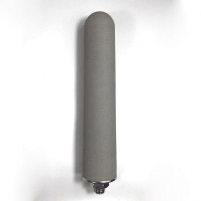 China Replaceable 30 Inch Titanium Powder Sintered Filter Cartridge 3.0 Micron For Aggressive Liquid Filtration for sale