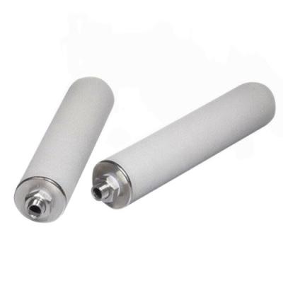 China Prefiltration water filter Titanium  powder sintered filter cartridge for sale