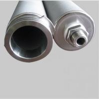 China Titanium Powder Sintered Filter Cartridge 60mm OD 1-100um Porous Metal Tube for sale