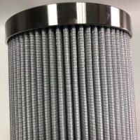 China SS 304 Stainless Steel Pleated Cartridge Filter 20 Micron 20 Inch High Precision Filtration for sale