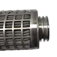 China Stainless steel 316 Mesh pleated filter element for polymer melt Filtration for sale