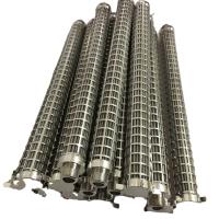 China Metal filter stainless steel mesh pleated filter cartridge for sale