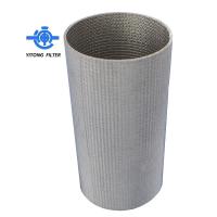 China 50 Micron 20 Inch 304 Stainless Steel Sintered Fiber Filter Cartridge 316L Wire Mesh Element for sale