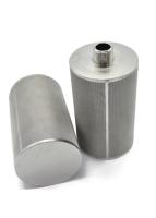 China 50 Micron 20 Inch 304 Stainless Steel Sintered Fiber Filter Cartridge 316L Wire Mesh Element for sale