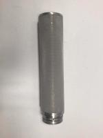 China 50 Micron 20 Inch 304 Stainless Steel Sintered Fiber Filter Cartridge 316L Wire Mesh Element for sale