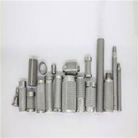 China Stainless Steel Sintered Mesh Filter Cartridge 10-100 Micron for Industrial Water Treatment for sale