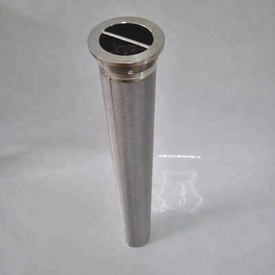 China Custom Stainless Steel Sintered Metal Filter Cartridge 1-100 Micron 10-40 Inch for sale