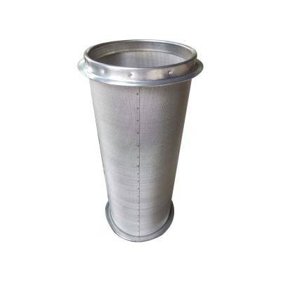 China Stainless Steel Sintered Mesh Filter Element 10-125 Micron for Industrial Oil Water Pre Filtration 20 Inch for sale