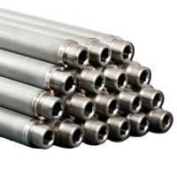 China Stainless Steel Sintered Mesh Filter Element 10-125 Micron for Industrial Oil Water Pre Filtration 20 Inch for sale