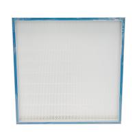 China H14 HEPA Air Filter Glass Fiber Media 40m/h Flow Rate for Ventilation Systems for sale