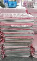 China HVAC AHU G4 F5 F6 F7 F8 Synthetic Fiber Pocket Bag Air Filter 595x595x500mm for sale