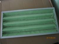 China HVAC Pleat Panel Ventilation Filter 16x25x1 MERV8 MERV9 Air Furnace Filter for sale
