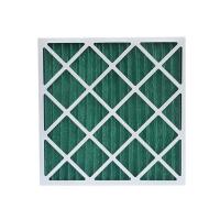 China G1-G4 Primary Efficiency Pleated AC Furnace Filter Cartridge 20x20x1 Paper Frame for sale