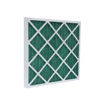 China G1-G4 Primary Efficiency Pleated AC Furnace Filter Cartridge 20x20x1 Paper Frame for sale