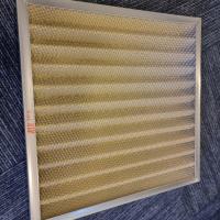 China G4 Prefilter Aluminum Frame Panel Air Filter 5 Micron Primary Filter for HVAC Systems for sale