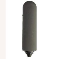 China 10 inch 5 Micron Titanium Sintered Tube Filter Cartridge for Compressed Air Gas Purification 60mm OD for sale