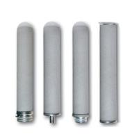 China Titanium Powder Sintered Tube Aerator Filter Cartridge 60mm OD 20 Inch Length for sale