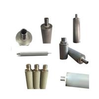 China customized Titanium powder sintered candle filter element sintered metal fiber felt fleece filter for sale