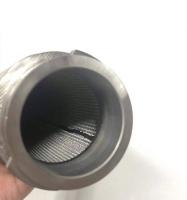 China Customized 304L 316I stainless steel mesh sieve strainer sintered filter element for desalination for sale