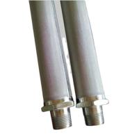 China Stainless Steel Sintered Filter Mesh Cartridge 1um 10 inch SS 304 316L for sale